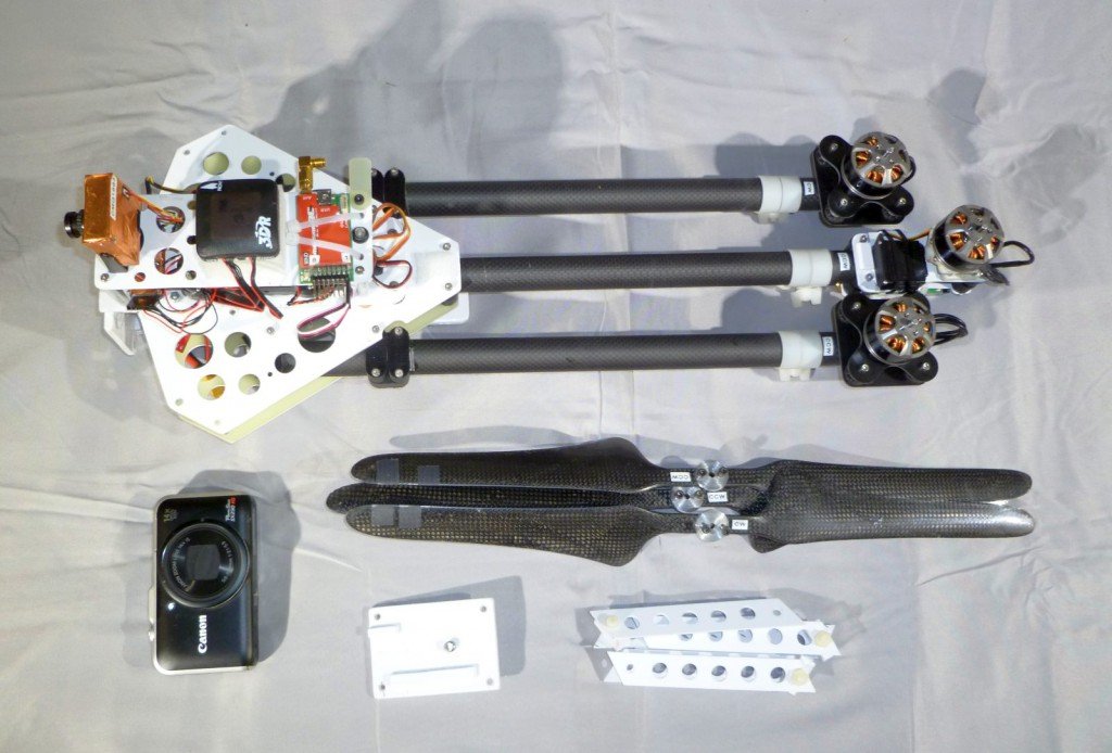 The Tri^3 Tricopter
